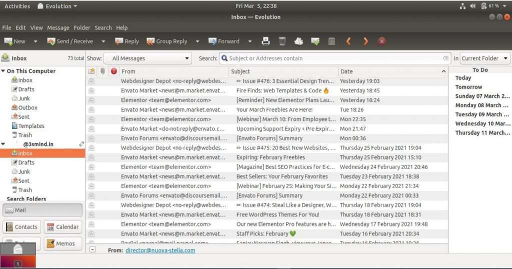 Some Popular Email Clients - Pentarock Technologies