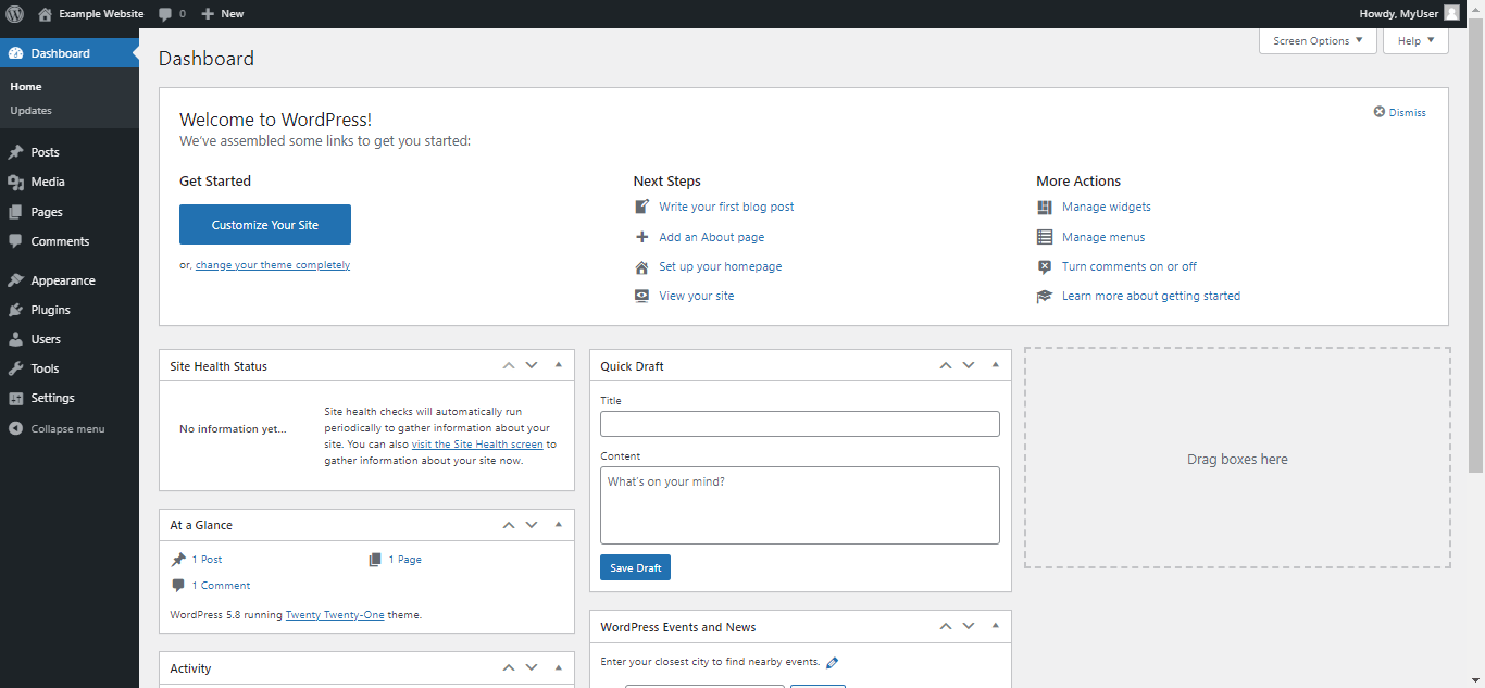 How to Install Wordpress on Debian 10 - Pentarock Technologies